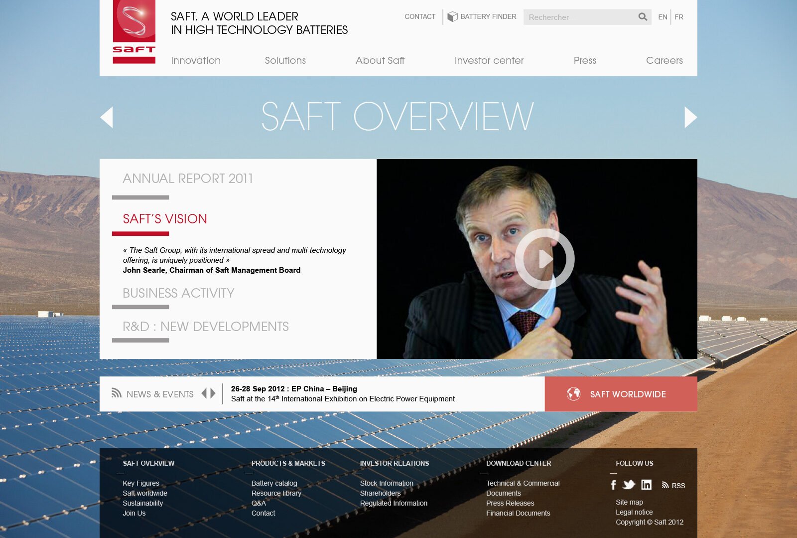 saft batteries – Work Division